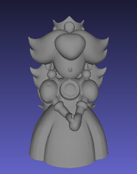 OBJ file PRINCESS PEACH 👸 ・3D print model to download・Cults