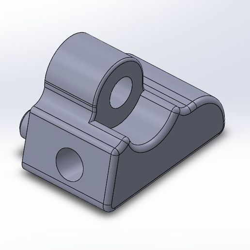 ⬅️ Left rear wishbone mount 45611・Free STL File for 3D printing・Cults