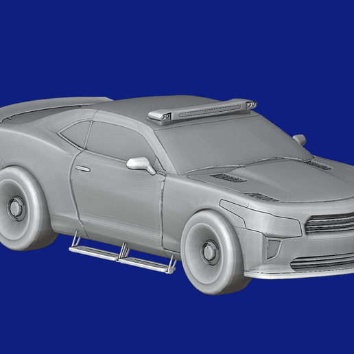 🚙 2016 Chevrolet Camaro Vehicle 3D Model For Print - STL File - 3D ...