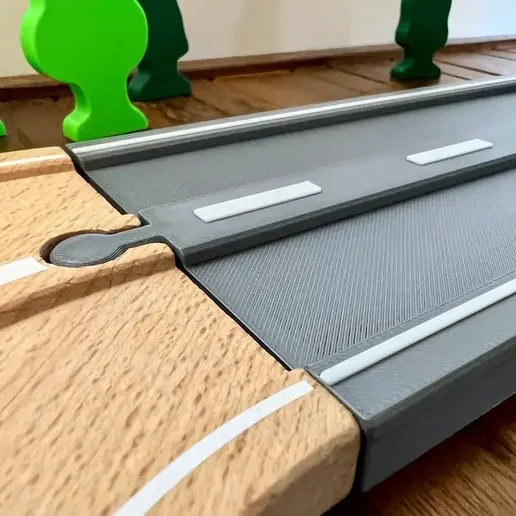 🧸 Toy Road - Straight, Standard Length - Compatible with BRIO・Free STL ...