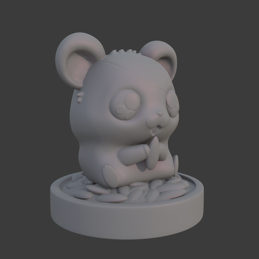🐹 Hamtaro-Anime-fanart・Archivo STL para Impresión 3D・Cults