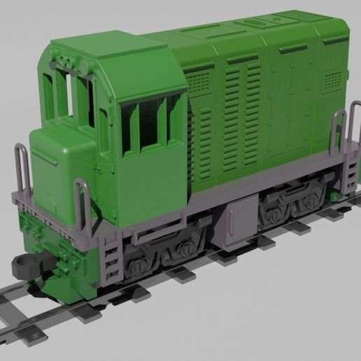 🚂 Locomotive Train Miniature CC or BB 201 Chibi (Super Deformed)・ STL ...