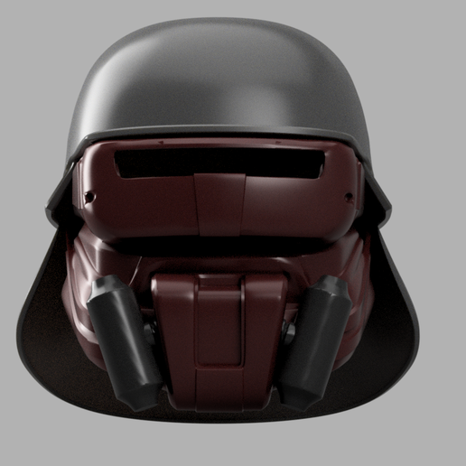 🪖 Helldivers 2 I-102 Draconaught Helmet DIY KIT Cosplay 1:1 scale・ OBJ ...