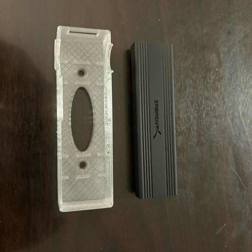 💾 Sabrent External M.2 NVME and SATA USB Case Holder・Free 3D File for ...