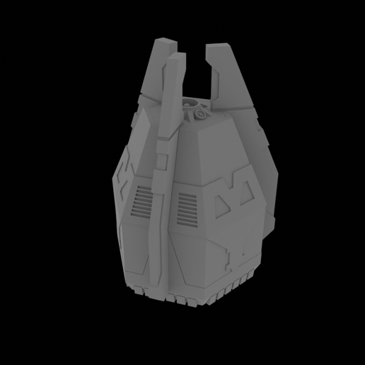 💧 Dreadnought Drop Pod・Free STL File for 3D printing・Cults