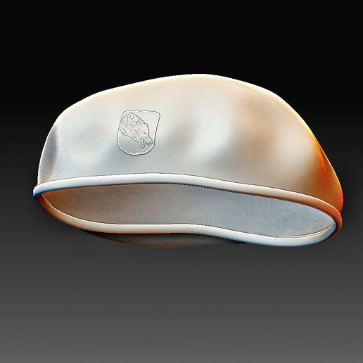 🫡 Soldier beret・Free STL File for ・Cults