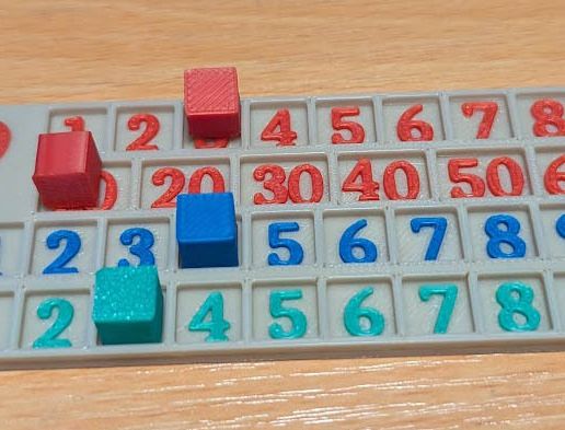 🎲 Carnevale Stat tracker・ STL File for 3D printing・Cults
