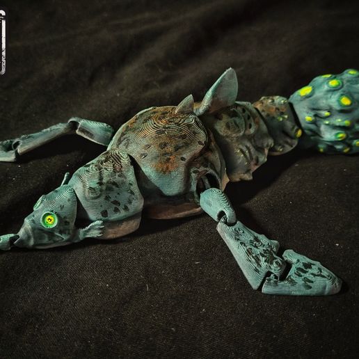 👹 Articulated Gasopod - Subnautica・ STL File for 3D printing・Cults