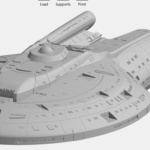 ⭐ Wolfen Class - federation star trek ship・ STL File for 3D printing・Cults