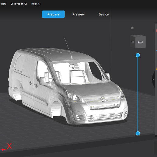🚗 Citroen Berlingo Panelvan・ STL File for 3D printing・Cults