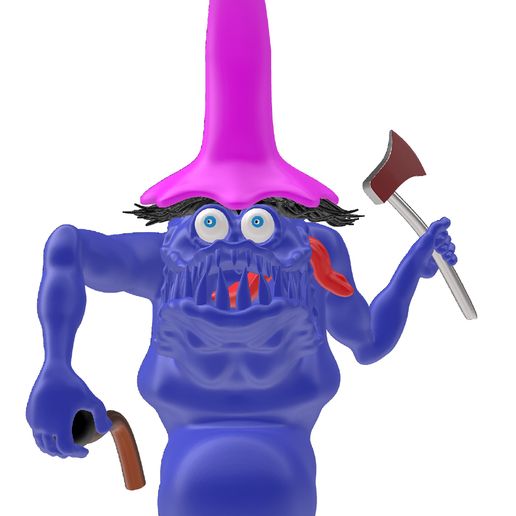 🧒 Wild Child character scale 1/64・ STL File for 3D printing・Cults