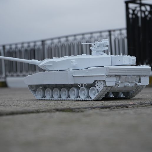 🐆 Leopard 2A7+・ 3D File for 3D printing・Cults