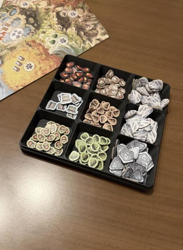 ♟ Game Tray with Lid・ STL File for 3D printing・Cults