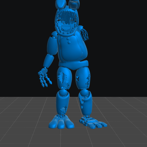 🦸 Withered Bonnie FNAF Five nights at freddy's・ STL File for 3D printing・Cults