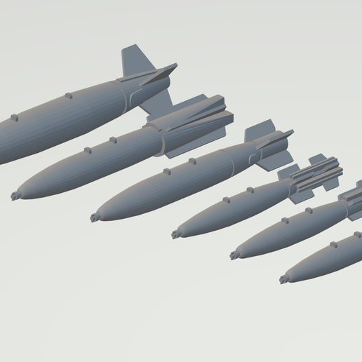 💣 1/72 HIGH DRAG GENERAL PURPOSE BOMBS MK-81, MK-82, MK-83 AND MK-84 ...