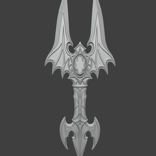 🧛 Vampire Fangs Dagger・ STL File for 3D printing・Cults