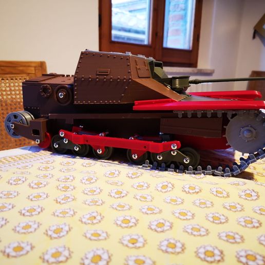🪖 CV-33/L3 Rc tank 1/10・ 3D File for ・Cults