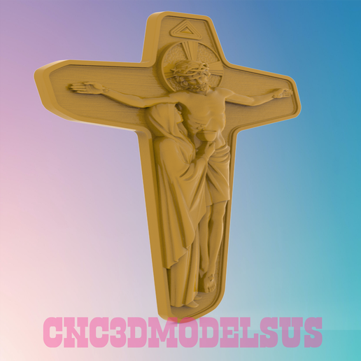 Stl File Jesus And Virgin Mary 3d Model Stl File For Cnc Router Laser