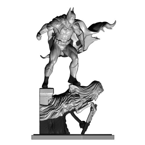 👽 DARK KNIGHT BATMAN - GRIM REAPER BASE・Archivo 3D para Impresión 3D・Cults