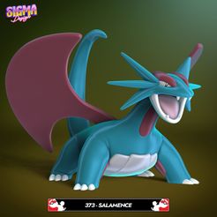 salamence 3d sprite