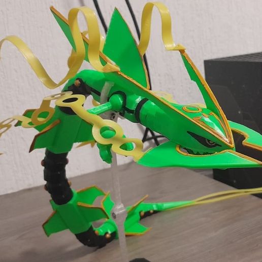 🐉 Mega Rayquaza flex Multipart・ STL File for 3D printing・Cults