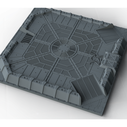 🏺 Vase Mode printable FW Style Landing Pad 24" x 24"・ STL File for 3D ...