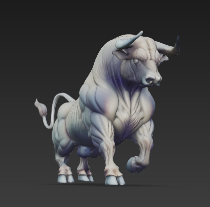 🐉 Animale Toro・Free STL File for 3D printing・Cults