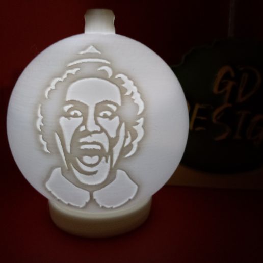 STL file Elf Buddy (Will Ferrell) Ver 2 3D Christmas Ornament Light 🧝 ...