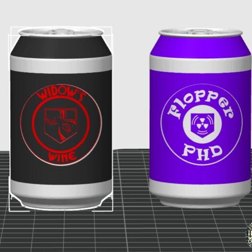 STL file COD Zombies Widow's Wine PhD Flopper can 🍷 ・3D print model to ...