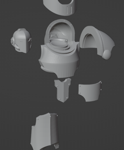 🎲 Kit d'amélioration de l'armure d'assaut Apollyon・Fichier 3D pour ...