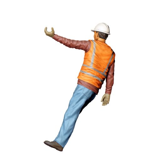 🛤️ N4 Railway track worker hanging onto a train・ STL File for 3D ...