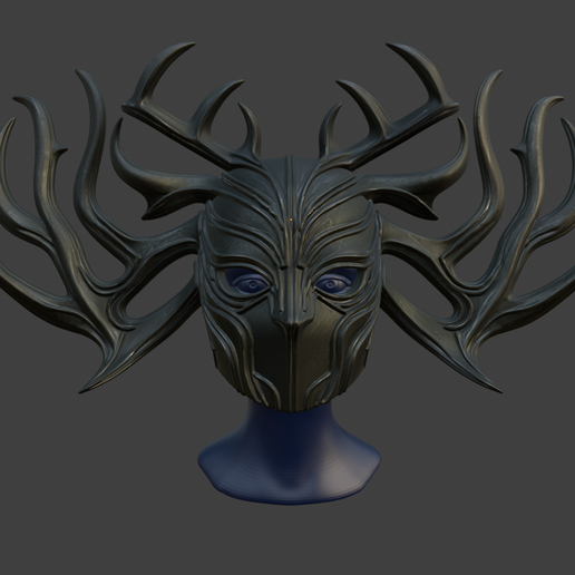 🔫 Hela Mask・ STL File for 3D printing・Cults