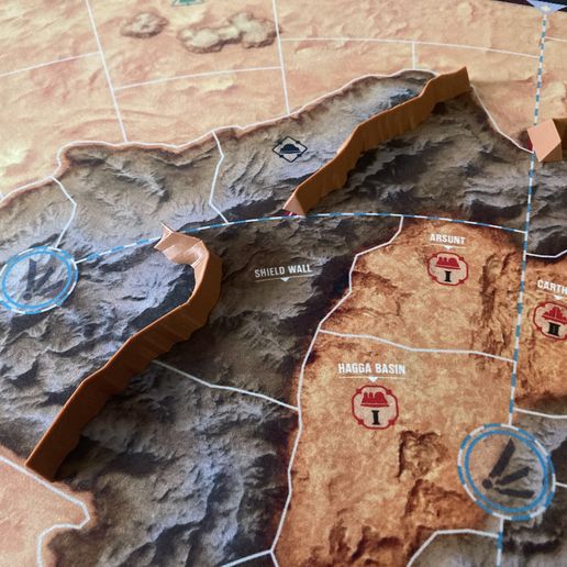 ⛰️ Dune War for Arrakis mountains・ STL File for 3D printing・Cults