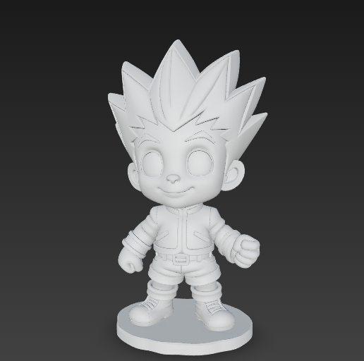 👾 CHIBI GON - HXH・ STL File for 3D printing・Cults