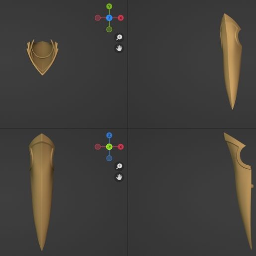 🎭 Dehya claws Genshin impact・ 3D File for 3D printing・Cults