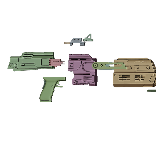 ⭐ ST-W48 Blaster Star Wars Gun Prop Replica Rifle・ 3D File for 3D ...