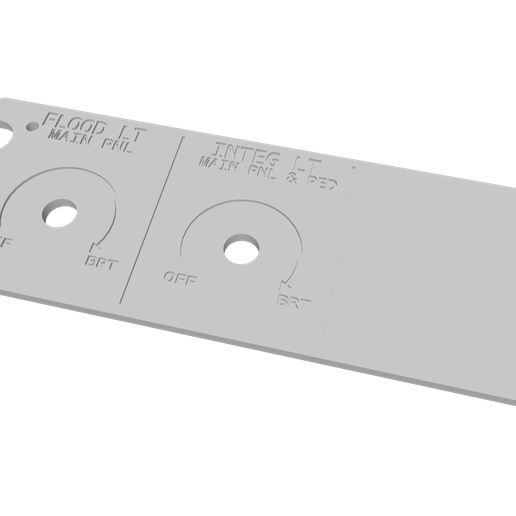 ️ Flood LT-Weather Radar Panel・ 3D File for 3D printing・Cults