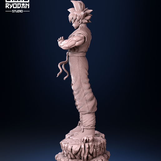 🐉 GOKU DRAGON BALL・ 3D File for ・Cults