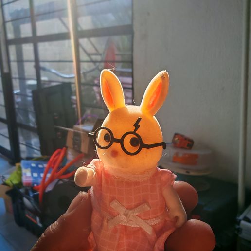 Free STL file Gafas Lentes Harry Potter Ternurines Sylvanian Families ...