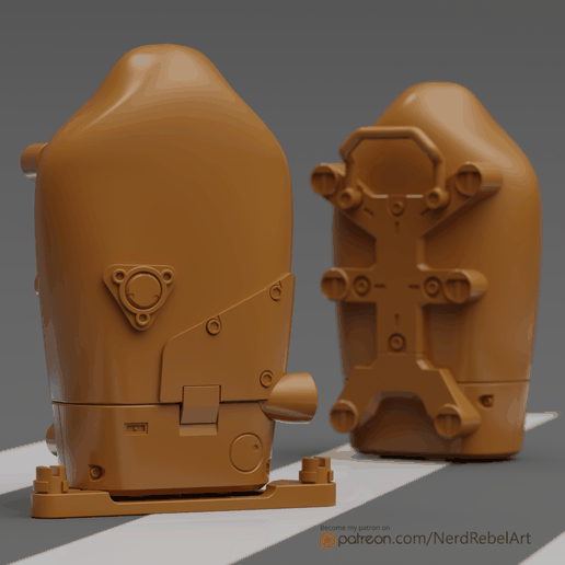 🦸 Miniature BB POD・ STL File for 3D printing・Cults