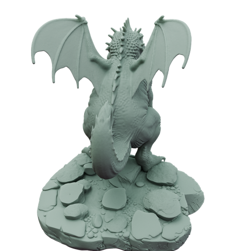 🐉 Pooping Dragon・Free STL File for 3D printing・Cults
