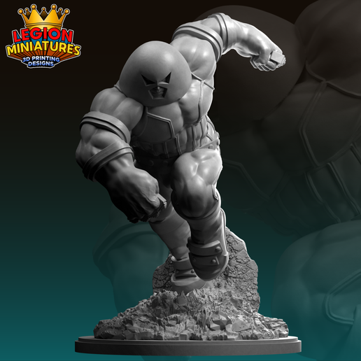 🦸 Marvel crisis protocol juggernaut presupported included・Archivo STL ...