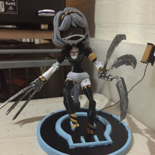 🗿 Serial Designation V Articulated Figure・ 3D File for 3D printing and CNC machining - Laser ...