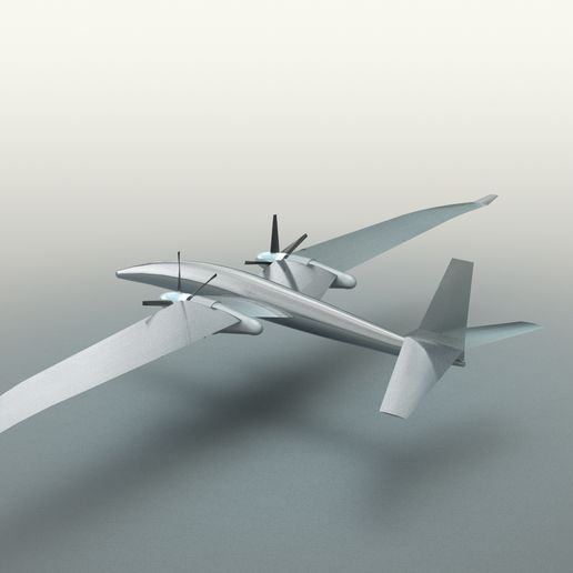 STL file Unmanned Aerial Vehicle 🛸 ・3D print model to download・Cults