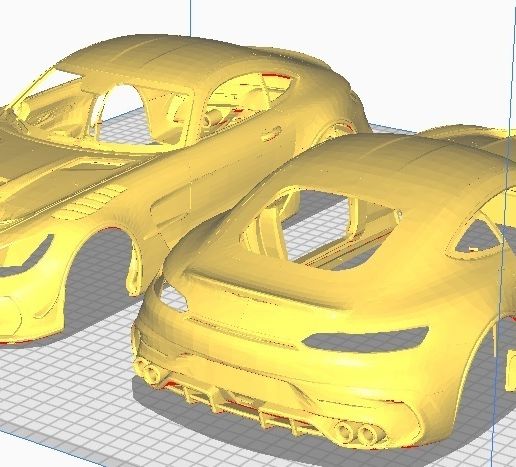 🚗 Mercedes Benz AMG GT Ultrasmooth model・ STL File for ・Cults