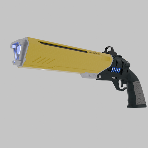 🔫 Helldivers 2 LAS-58 Talon Revolver Pistol Sidearm Replica Prop ...