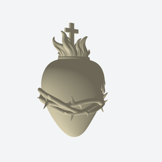 💜 Sacred Heart of Jesus – 3D STL Model for Printing・Archivo STL para ...