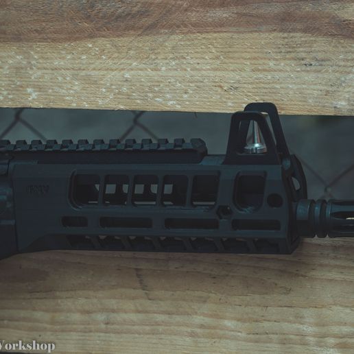 ♠️ Galil ACE M-lok handguard for FNV ACE 31/32・ STL File for 3D ...