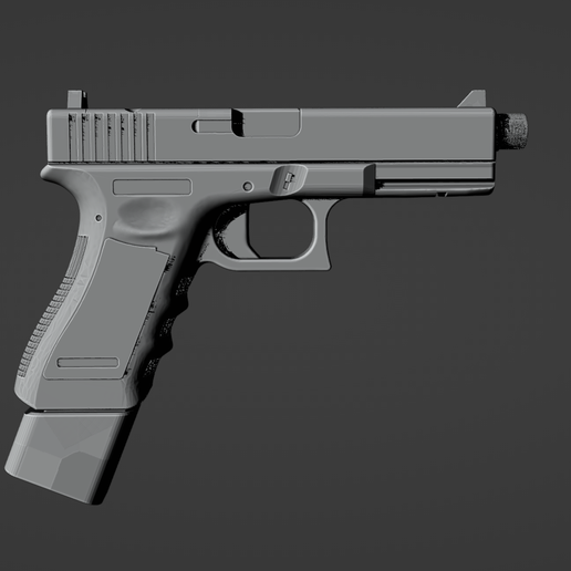 🔫 Glock 22 Tacticool・ STL File for 3D printing・Cults