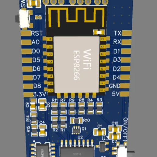 Free STL file ESP8266 Temperature and humidity sensor・3D printable ...